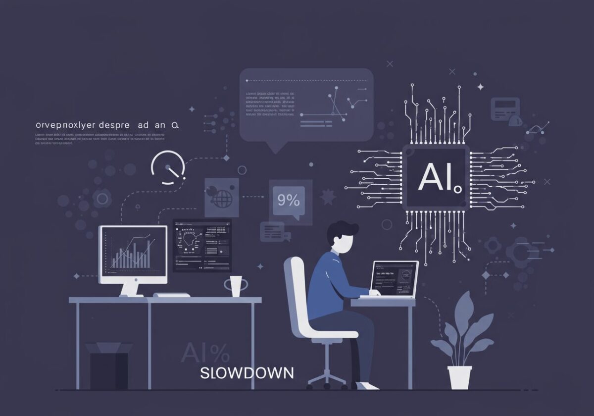 AI開発ツールが開発者の作業速度を19%低下させる研究結果 - Bignite