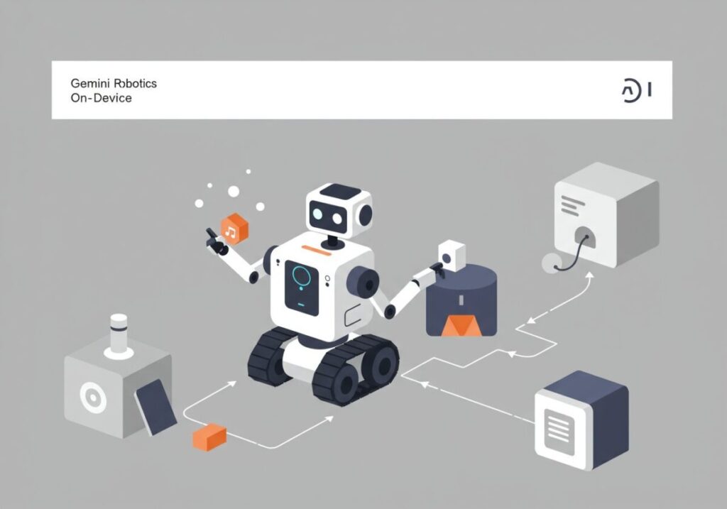 Google DeepMind、ローカル実行可能なロボット用AIモデル「Gemini Robotics On-Device」を発表 - Bignite